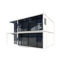 China Smart Camping Vacation Rental Pre-Assembled Eco-Friendly Portable Container Houses Waterproof Fire-Resistant 20ft 40ft Modular for sale