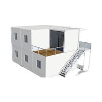China Smart Camping Vacation Rental Pre-Assembled Eco-Friendly Portable Container Houses Waterproof Fire-Resistant 20ft 40ft Modular for sale