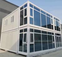 China 20-40 Feet Detachable Prefabricated Office Container Houses Easy Install Flat-Pack Design  Modular Tiny House for sale