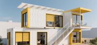 China 2-Storey Container Residence, Modern Prefabricated Home, Luxury Hotel Villa Design, Small House Dwelling for sale