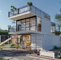 China Easily Constructible Prefabricated Luxury Expandable Container Houses for sale