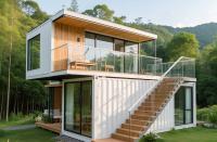 China Easily Constructible Prefabricated Luxury Expandable Container Houses for sale