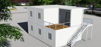 China Prefabricated 20-foot and 40-foot Expandable Containers for sale