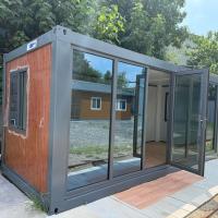 China Factory Wholesale Customizable Lightweight Waterproof Eco-Friendly Durable Galvanized Steel Frame Container House Workshop for sale