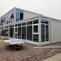 China Modular Tiny  House  Expandable Smart Steel  Flat Packed Prefab House for Home Office Villa Removable Sandwich Bedroom for sale