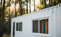 China Portable Luxury Prefabricated Mobile Office Container Flat-pack Workshop Site, Used for Carports  Bedrooms, Prefab Steel Villa for sale