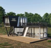 China Intelligent Inflatable Steel Container Houses Tiny Home Prefabricated with Removable Sandwich Panels Design for sale