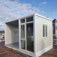 China Luxury Prefab Folding Container House  Modular Tiny House  with Bathroom Bedroom Made of  Steel and Sandwich Panel for sale