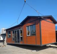 China Luxury 20-Foot Expandable Container House Portable Prefabricated Modular Home Foldable Cabin Design Modular Tiny House for sale