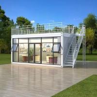 China Luxury Modular Prefabricated Container Houses, Steel Sandwich Panel Folding Residences, Container House Renovation Vessel House for sale