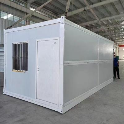 China Portable Luxury Prefabricated Mobile Office Container Flat-pack Workshop , Used for Carport Bedrooms, Prefabricated Steel Villas for sale