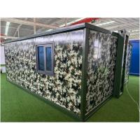 China Modern Yoncheng Eco-Friendly Lightweight Two-Bed Room Expandable Folding Container House Waterproof 1 Year Warranty for Workshop for sale