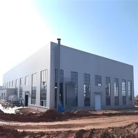 China Lida China Factory Supply Prefabricated Steel Structure Building Cement Plant Warehouse Workshops Plants Industrial Design for sale