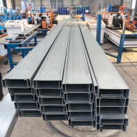 China Wholesale Durable Light Gauge Steel Framing Roof and Wall C Purlin Cold Forming Channel Steel for sale