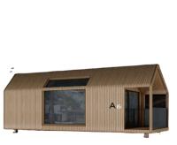 China Australian Standard Luxury 2 Bedroom Villa Office Mobile Home Waterproof Soundproof Wooden Houses for Apartment Use for sale