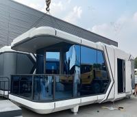 China Prefab Vessel House Flat Pack Mobile Capsule Prefabricated Steel Structure Quick Assembly Quick Home for sale