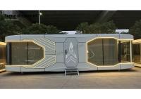 China Prefab Vessel House Flat Pack Mobile Capsule Prefabricated Steel Structure Quick Assembly Quick Home for sale