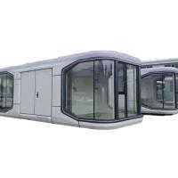China 20ft Foldable Modular Flat Pack Container Detachable Home Office Mall Hospital Workshop Made of Sandwich Panel Potable House for sale
