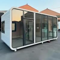 China Luxury Portable Steel Structure Container House Pods Smart Office Cabin Concept for Tiny Home  Modular Tiny House for sale