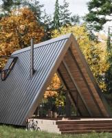 China Low Cost Prefabricated House Triangle Prefab Home with Steel Frame for Hotels or Personal Use Durable Container Structure for sale