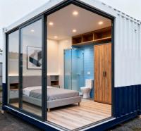 China Customised Prefabricated Mobile Office Steel Container Room for Outdoor Flat Pack Container Sandwich Panel for House for sale