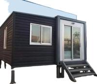 China Customised Prefabricated Mobile Office Steel Container Room for Outdoor Flat Pack Container Sandwich Panel for House for sale