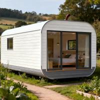 China Waterproof Prefab Mobile Office with Apple Home Pod Made From Steel for sale