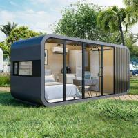 China Modern Luxury Space Capsule Sleep Pod Outdoor Steel Container Haus for House Use Apple Cabin Mobile Office for sale