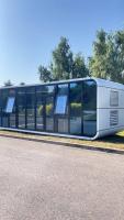China Modern Luxury Space Capsule Sleep Pod Outdoor Steel Container Haus for House Use Apple Cabin Mobile Office for sale