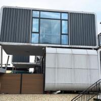 China 20ft 40ft Expandable Container Modern Design Yoncheng Brand Temporary Office & Storage Wooden Sandwich Panel Material for sale
