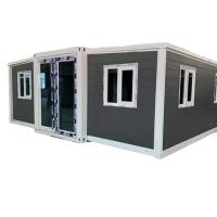 China Full Bathroom Expandable Mobile Container Home Villa Sandwich Panel EPS Material Modern Design Waterproof 5 Year Warranty for sale