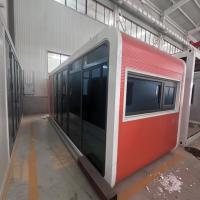 China Full Bathroom Expandable Mobile Container Home Villa Sandwich Panel EPS Material Modern Design Waterproof 5 Year Warranty for sale