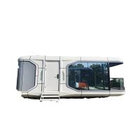 China Custom Modern Waterproof Eco-Friendly Durable Sandwich Panel Container House Vessel House Inspired Villa Outdoor Camping for sale