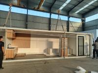 China Prefabricated House Steel Structure Building Integrated Mobile Houses Professional Design Processing Installation Services for sale