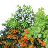 China Decoration 30mm Artificial Green Walls Hedge Greenery Panels for sale