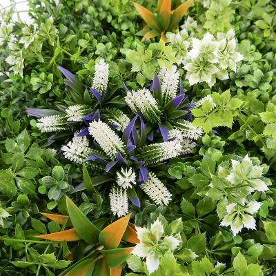 China Artificial Grass 40mm Pile Height PE PP Plastic Aesthetic Home Decor Wall for sale