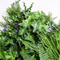 China Plastic Boxwood Hedge Artificial Plant Wall Panel For Indoor Decoration for sale