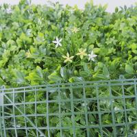 China Multiusage Artificial Boxwood Panels Ecofriendly Plastic Hedge For Indoor for sale