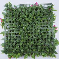 China MultiColor Decorative Artificial Plant Wall 2x25m Natural Plastic Hedge Panel for Privacy Screen for sale
