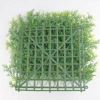 China 45mm Office Artificial Grass Walls , 20mm Artificial Lawn Wall for sale