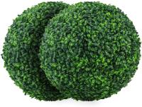 China Garden 8cm Artificial Topiary Balls 50cm Outdoor for sale