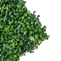 China Artificial Green Wall Panels PE PP 42cm Diameter Waterproof Landscaping Grass for sale