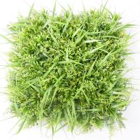 China Customizable Artificial Grass Wall Panels 20-45mm Pile Height for Garden Decoration for sale