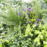 China Artificial Boxwood Spiral Topiary 42cm Diameter PE PP Waterproof Indoor Outdoor Decoration for sale