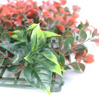 China Custom Artificial Green Wall Panels 20mm 25mm Pile Height for Home Decoration for sale