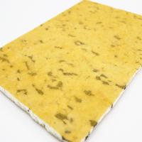 China Waterproof Non Slip Carpet Underlay 5mm 6mm PU Foam Yellow Spots for sale