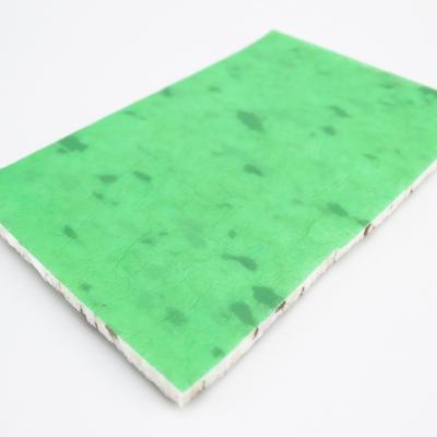 China PU Foam Carpet Underlay 4-12mm Green Spots Non Woven for Apartment for sale