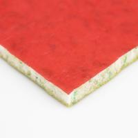 China Red Sponge Non Woven PU Foam Carpet Padding 11mm 12mm for sale