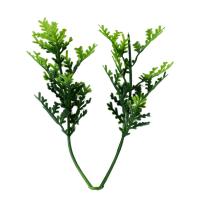 China Waterproof Artificial Grass Wall Decorative Plastic Leaves 20mm Pile Height 2.3kg Weight for sale