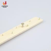 China 6mm Gilded Silver Carpet Gripper 6.3mm Home Installation Tack Strip 400ft per Carton for sale